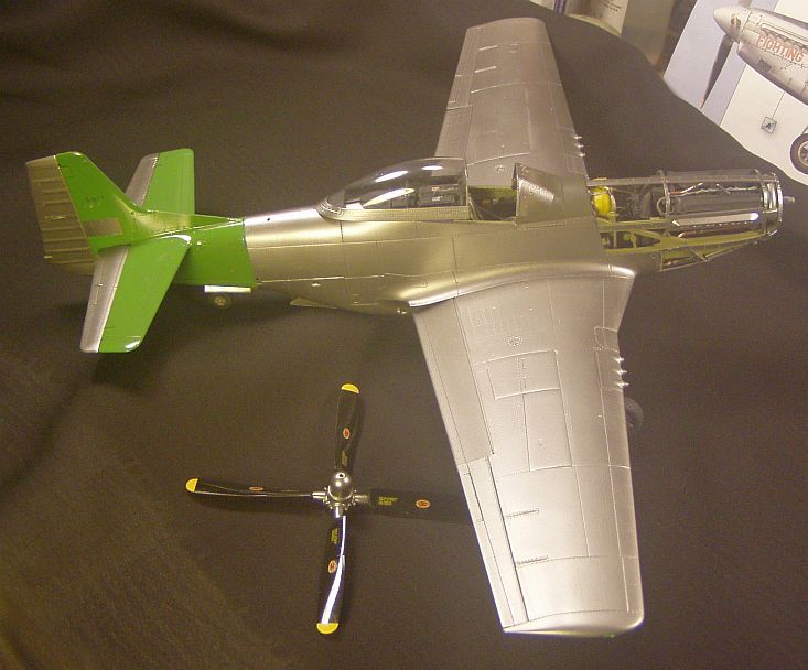 Tamiya P-51D "Fighting Lady" in progress - LSM 1/35 and Larger Work In Progress - Large Scale ...